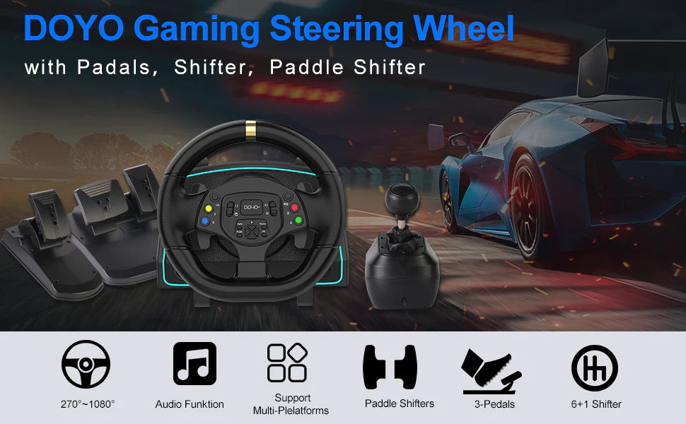 Steering wheel introduction: DOYO – DOYO Game